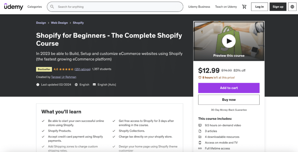 10+ Shopify Courses You Can Take In 2025 - StoreSEO