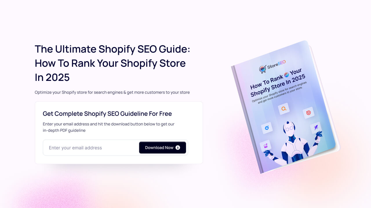 Shopify Seo Guide Storeseo